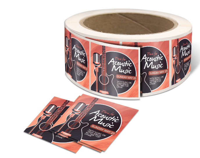 Sticker Printing - Cut to Size and Roll | PrintPlace