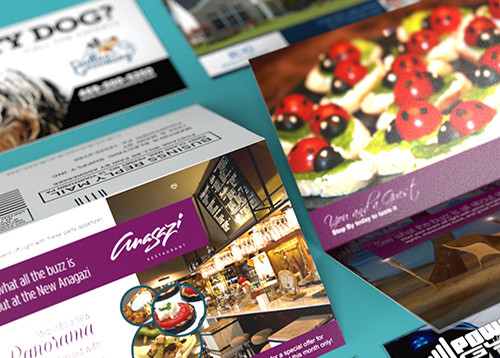 Folded Postcards | Half Fold | PrintPlace.com