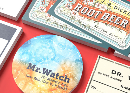 Custom Label Printing - 4 Different Shapes | PrintPlace